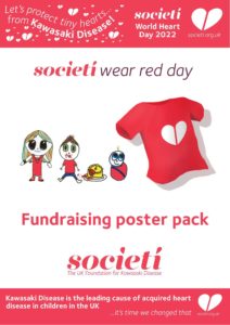 WHD 2022 - Wear red fundraising poster pack - Societi